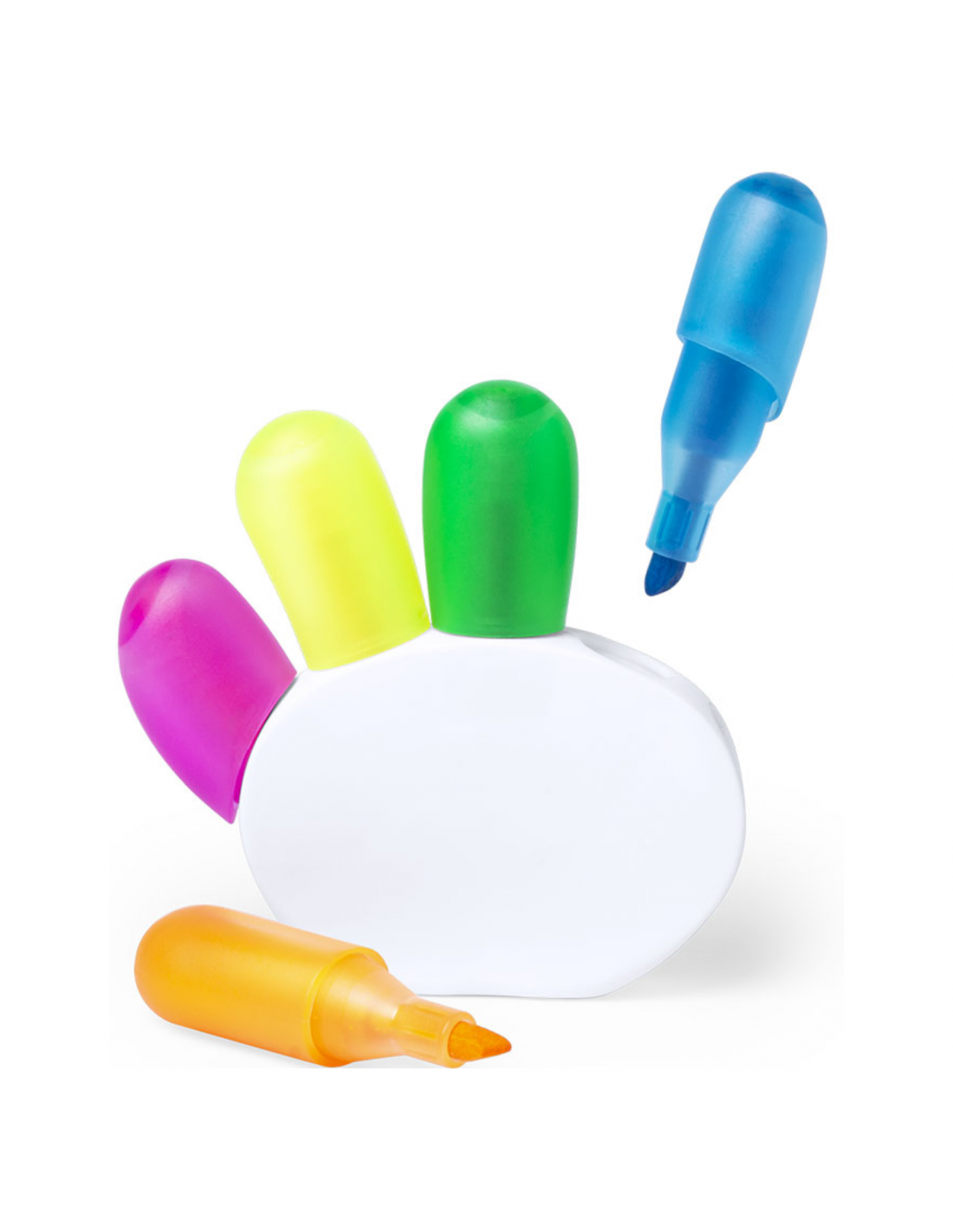 Set de Surligneur 5 couleurs publicitaire - Dinku